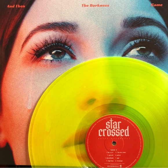 Art | Rare Kacey Musgraves Star Crossed Album Neon Green Vinyl Unsealed | Poshmark